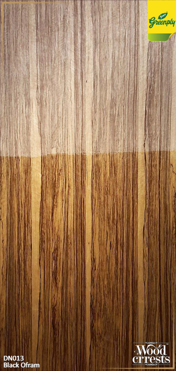 Buy Greenply Wood Crrests 4mm Veneer Black Ofram Online in India